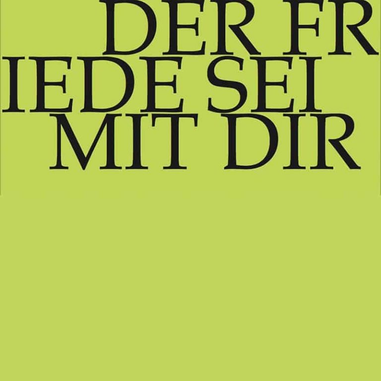 Der Friede sei mit dir - Bachipedia.org